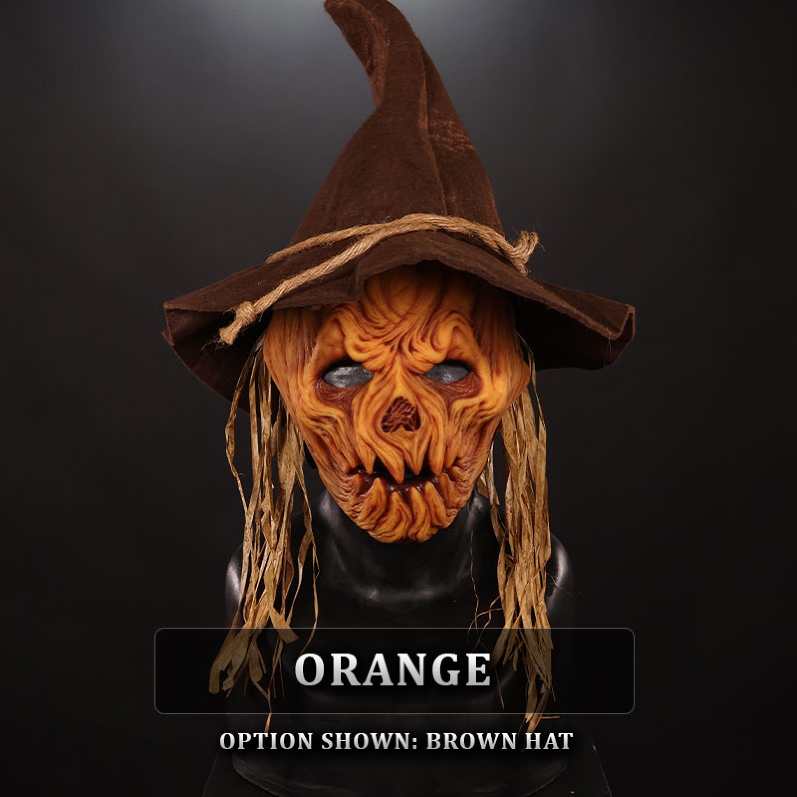 Pumpkin Silicone Face