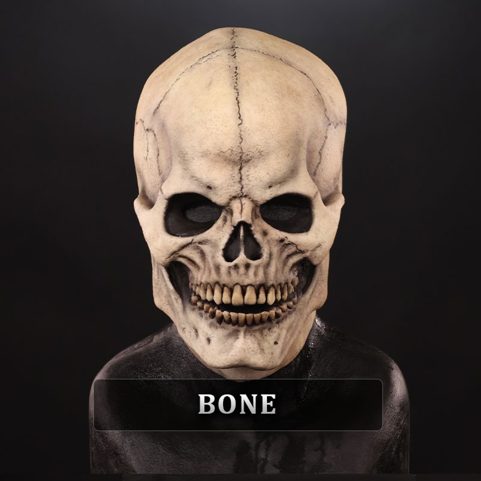 Skull Silicone Half Mask