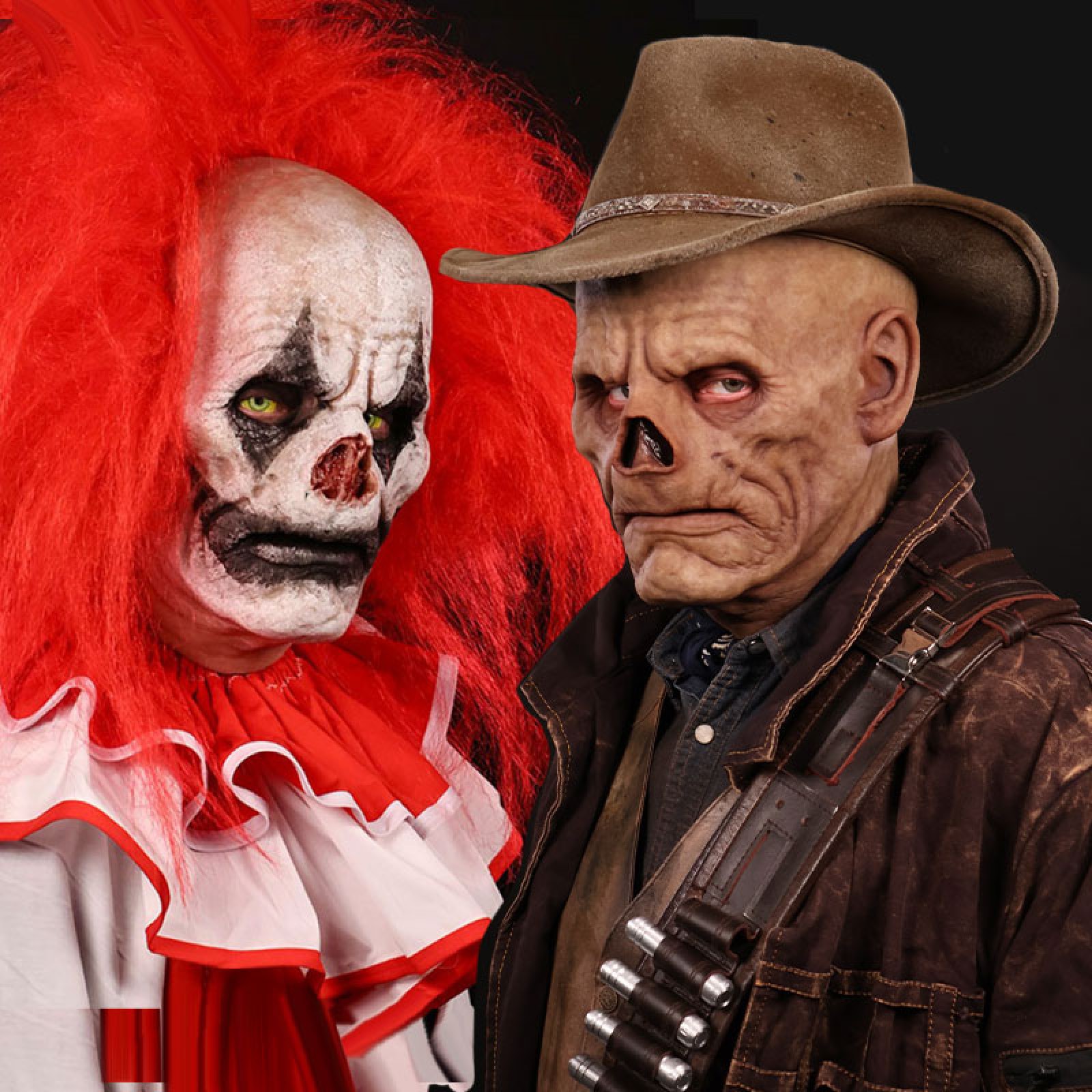 Shadowman Silicone Half Mask