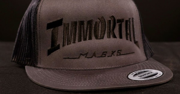 Skater Hat - Black & Grey