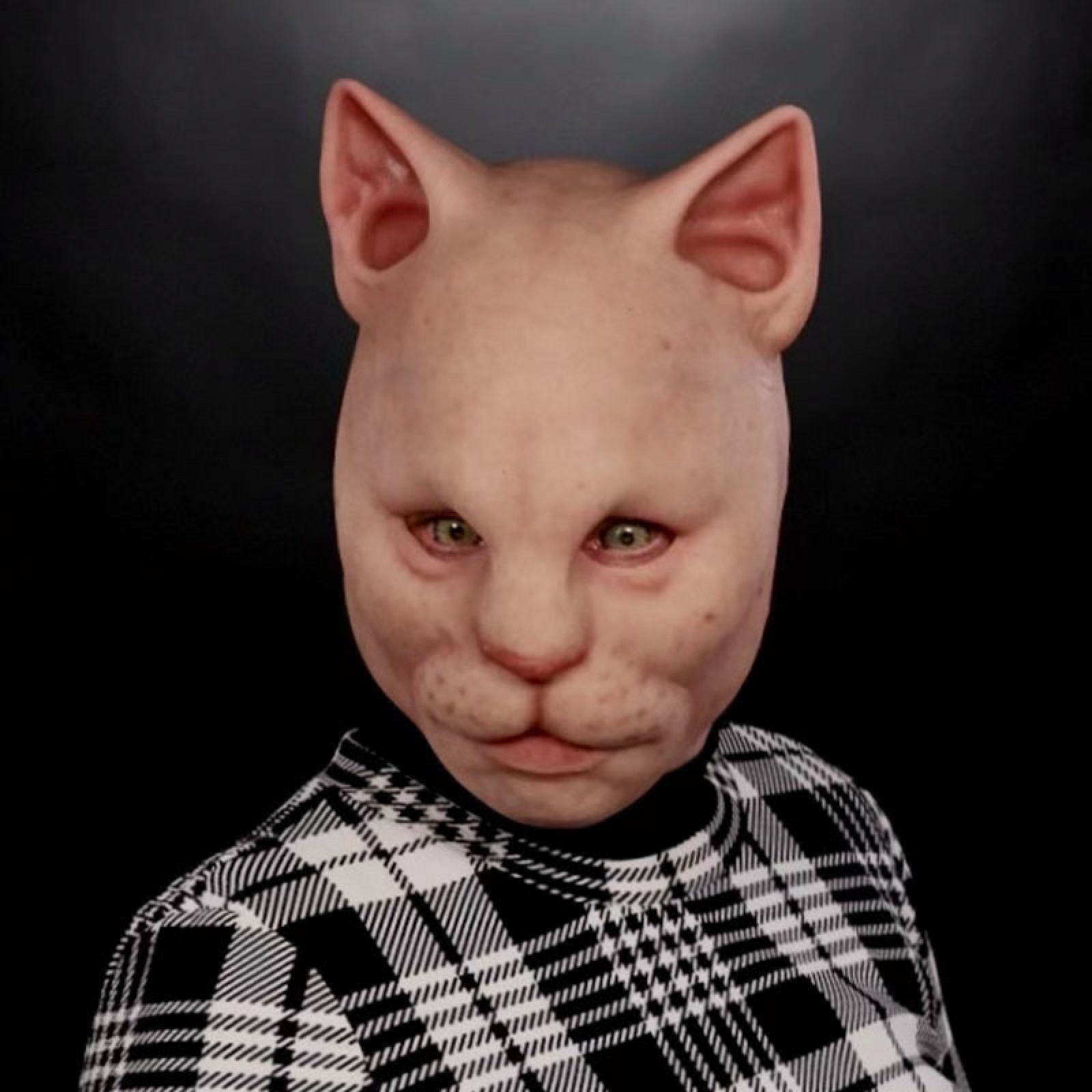 Kitty Female Fit Silicone Half Mask