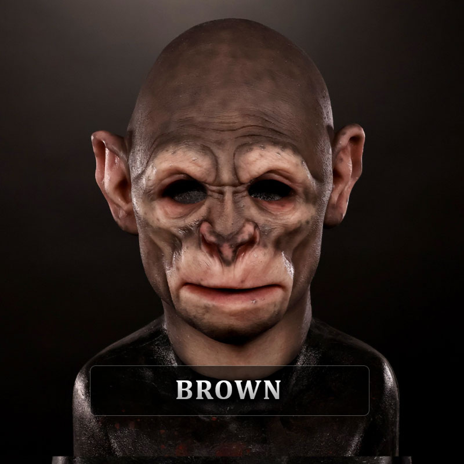 Simian Silicone Half Mask