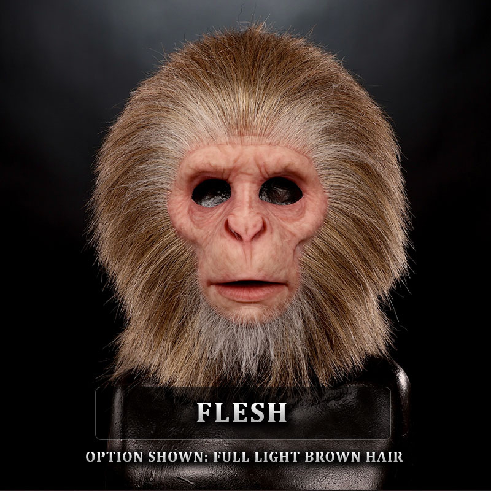 Monkey Female Fit Silicone Half Mask