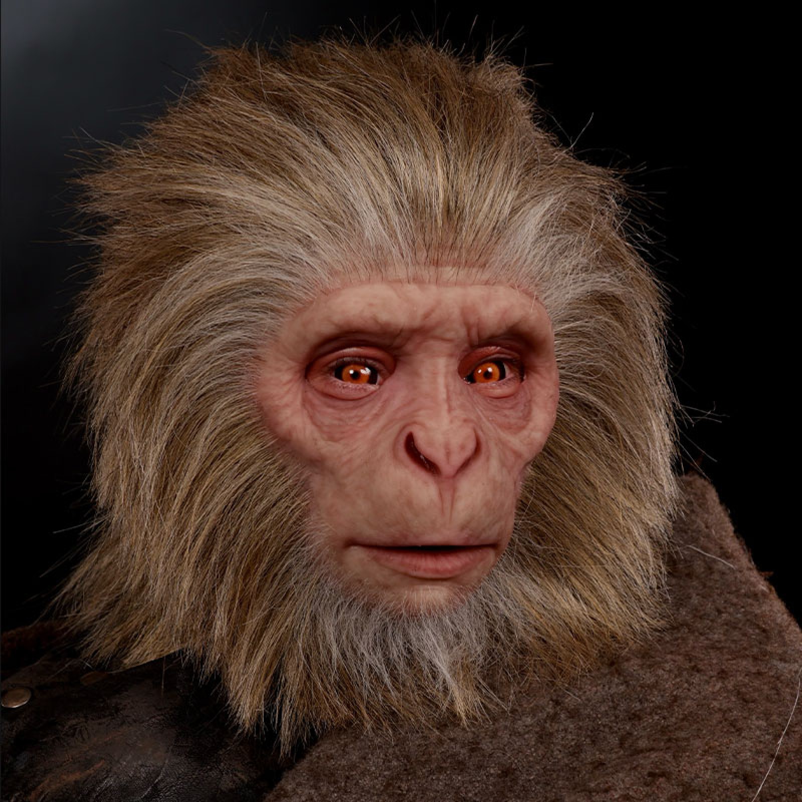 Monkey Female Fit Silicone Half Mask