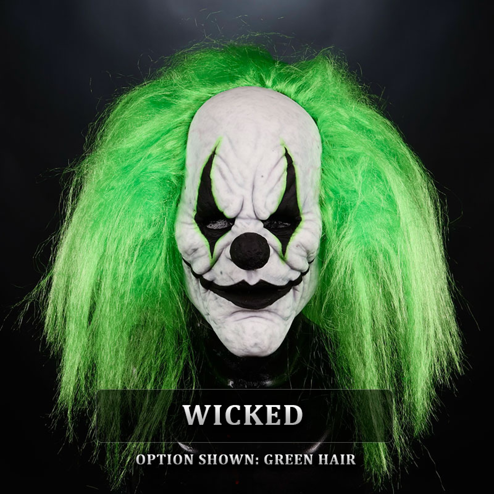 Whispers the Clown Silicone Half Mask