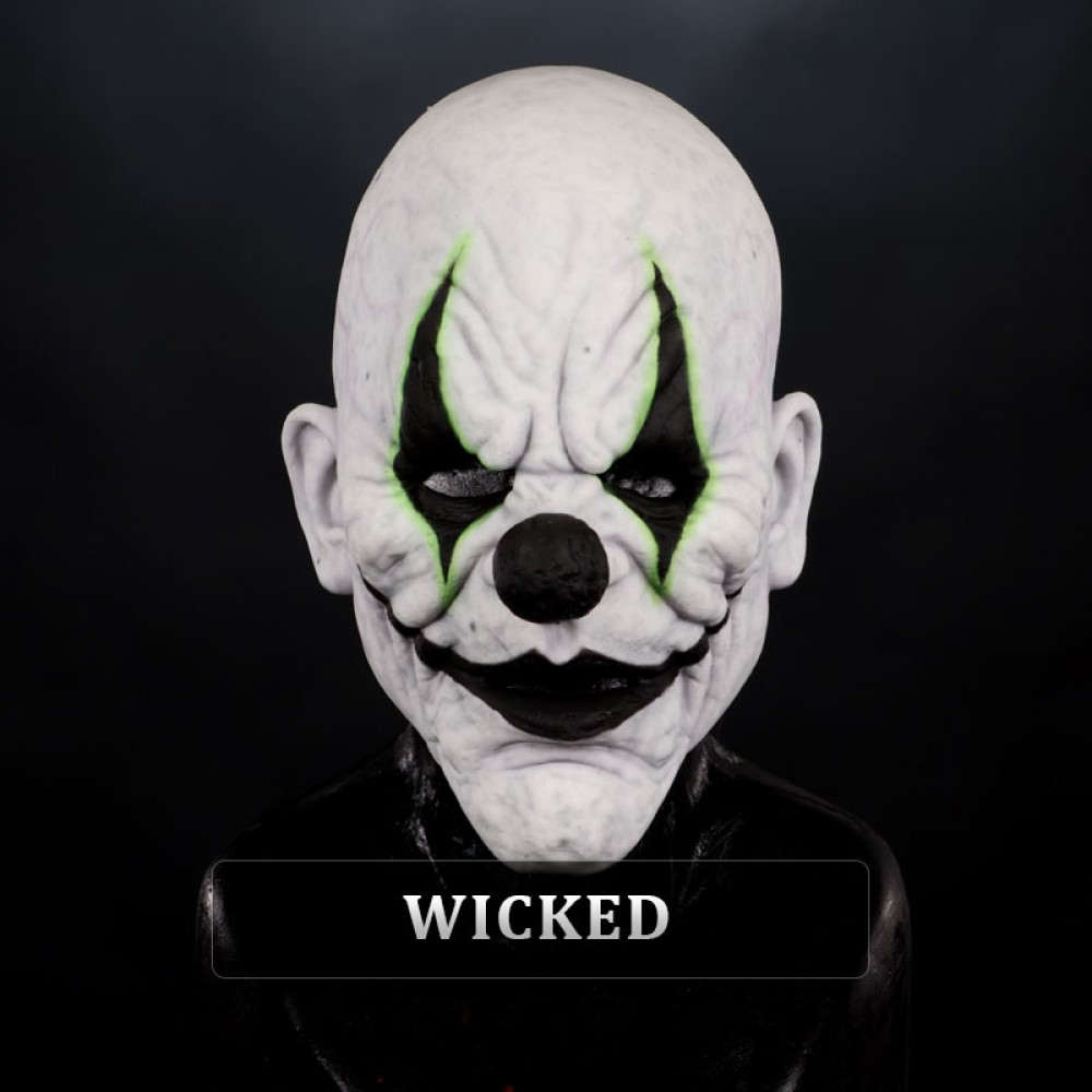 Whispers the Clown Silicone Half Mask