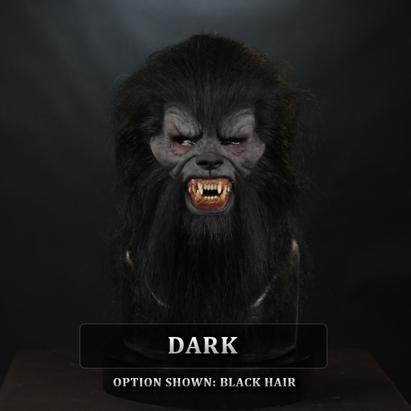 Wolfman Silicone Half Mask