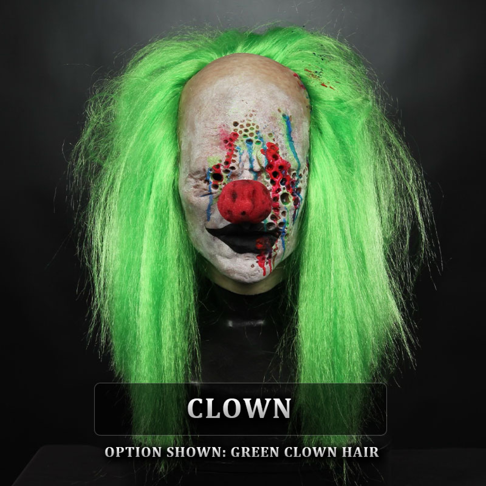 Crater Face Silicone Half Mask