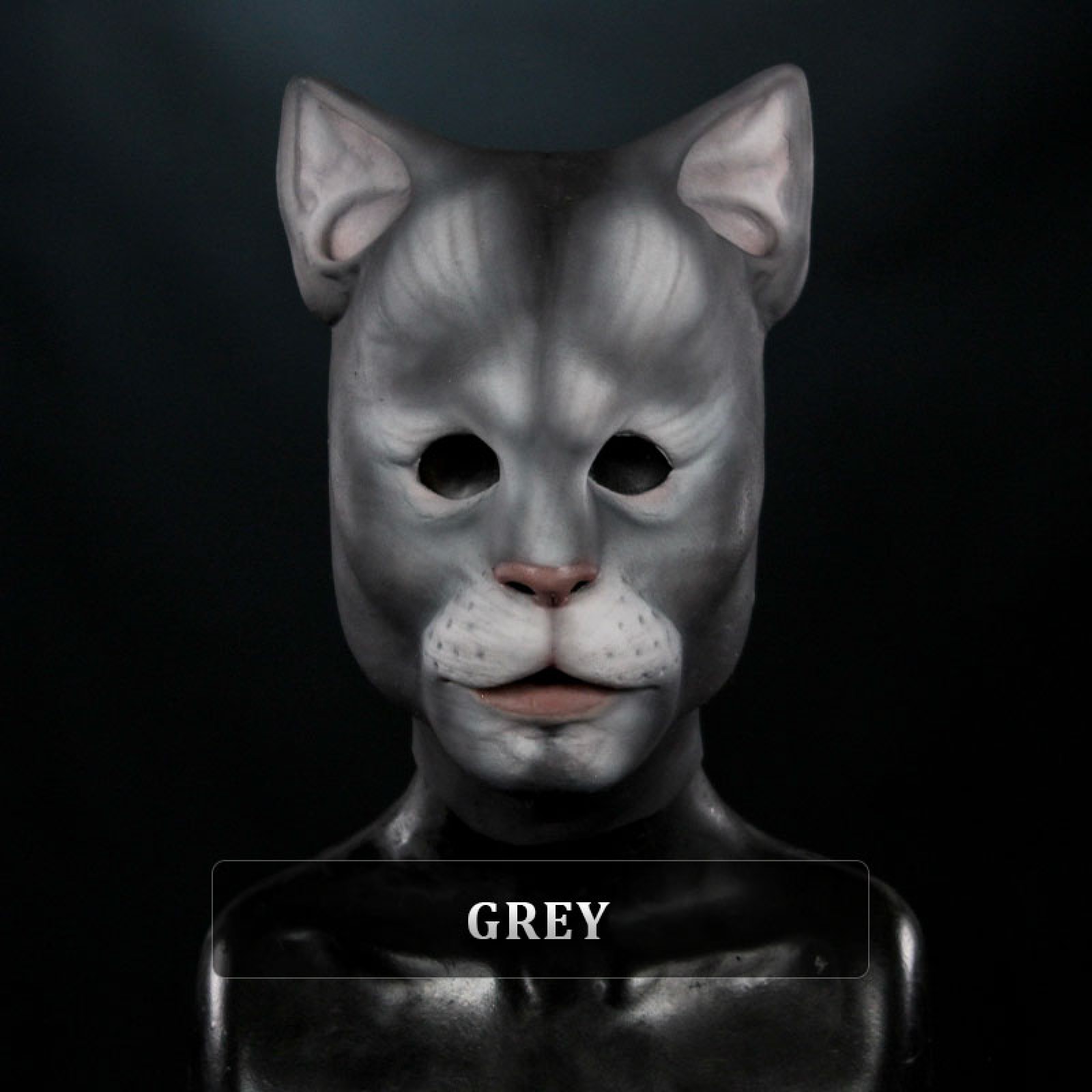 Kitty Female Fit Silicone Half Mask