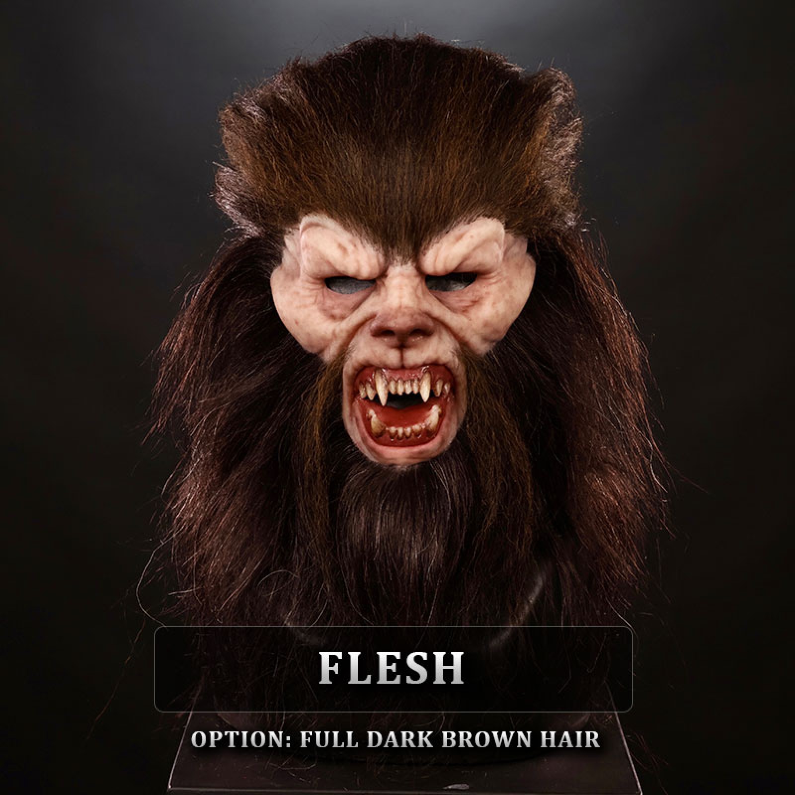 Wolfman Silicone Half Mask