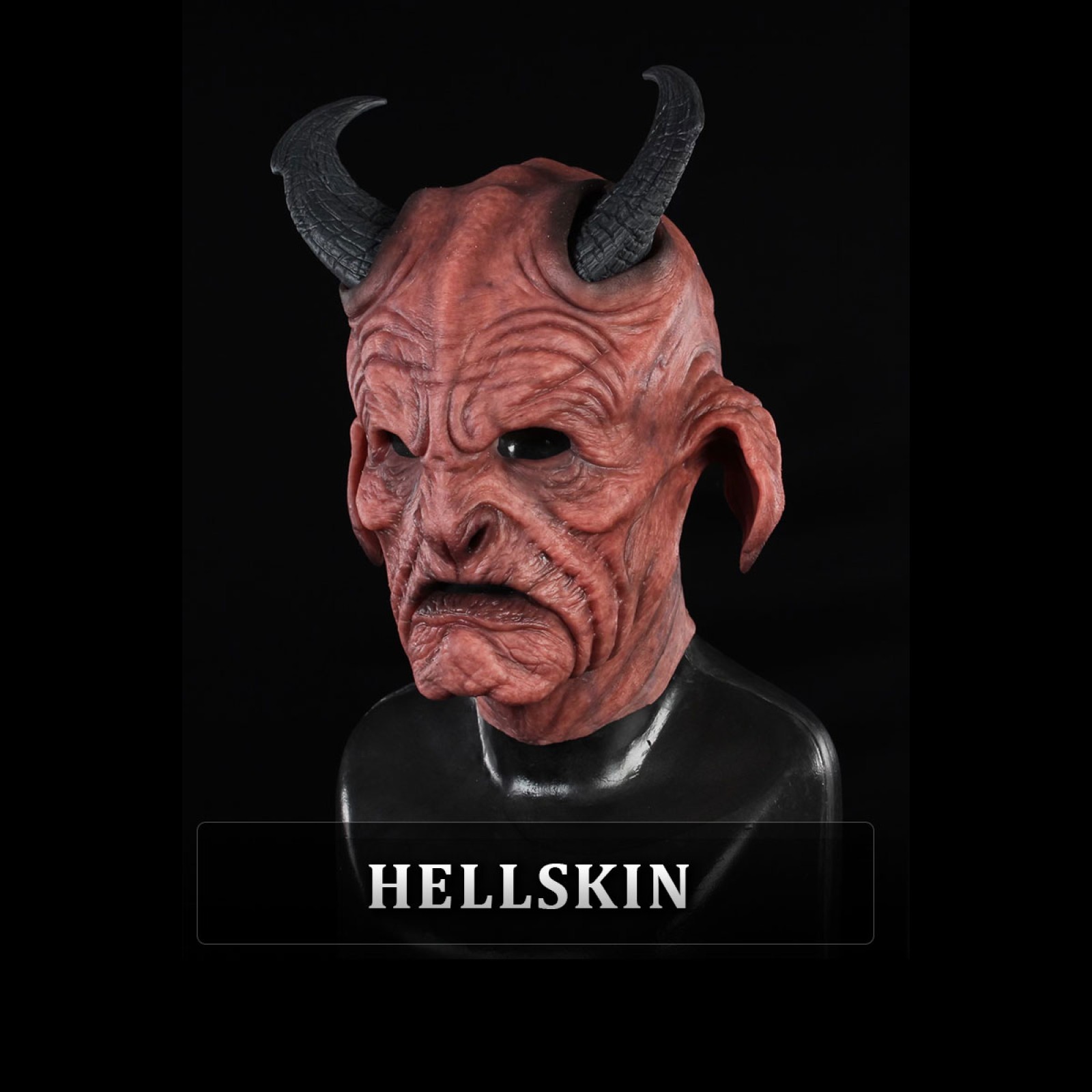 Baphomet Silicone Half Mask