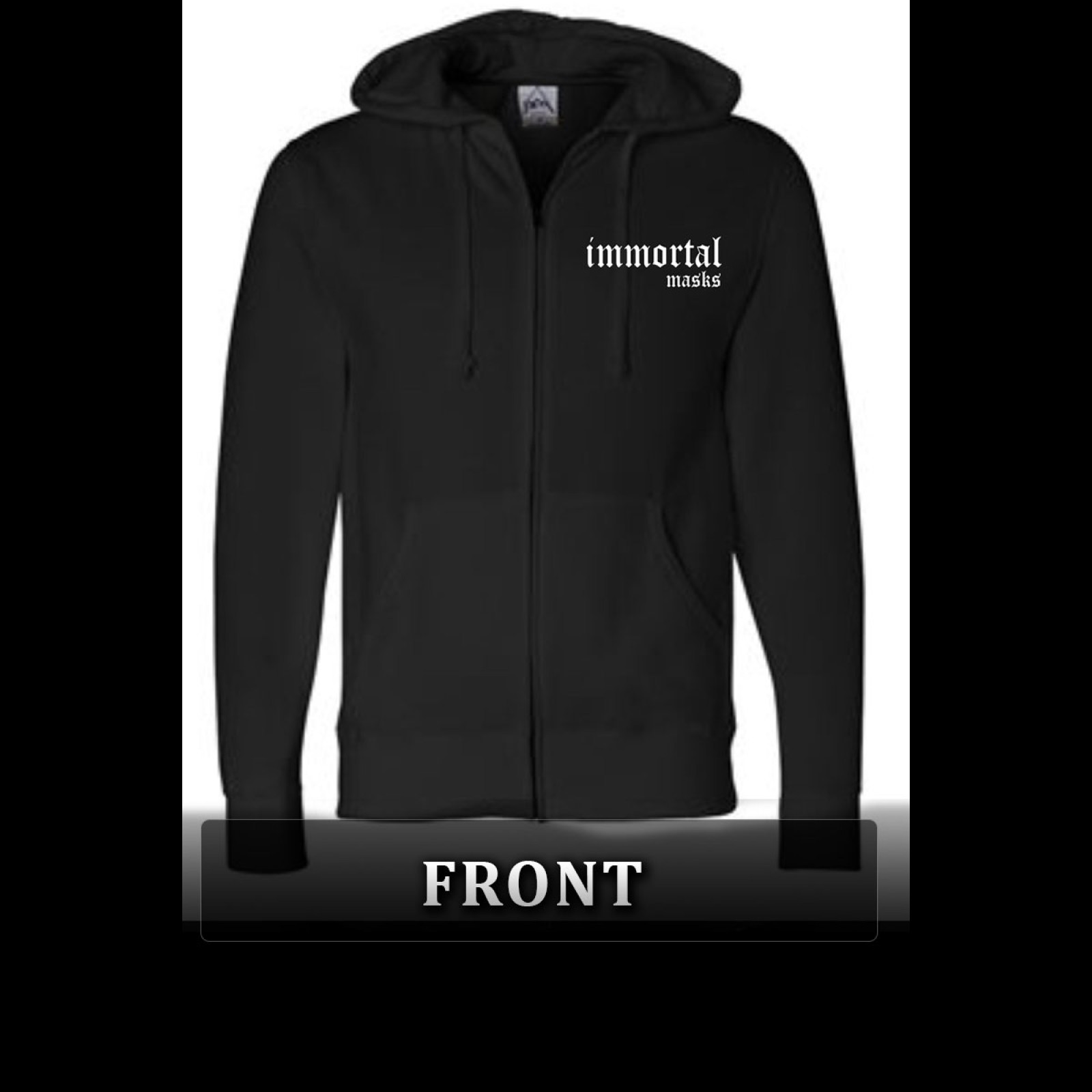 Classic Logo Hoodie Zip Up - Mens