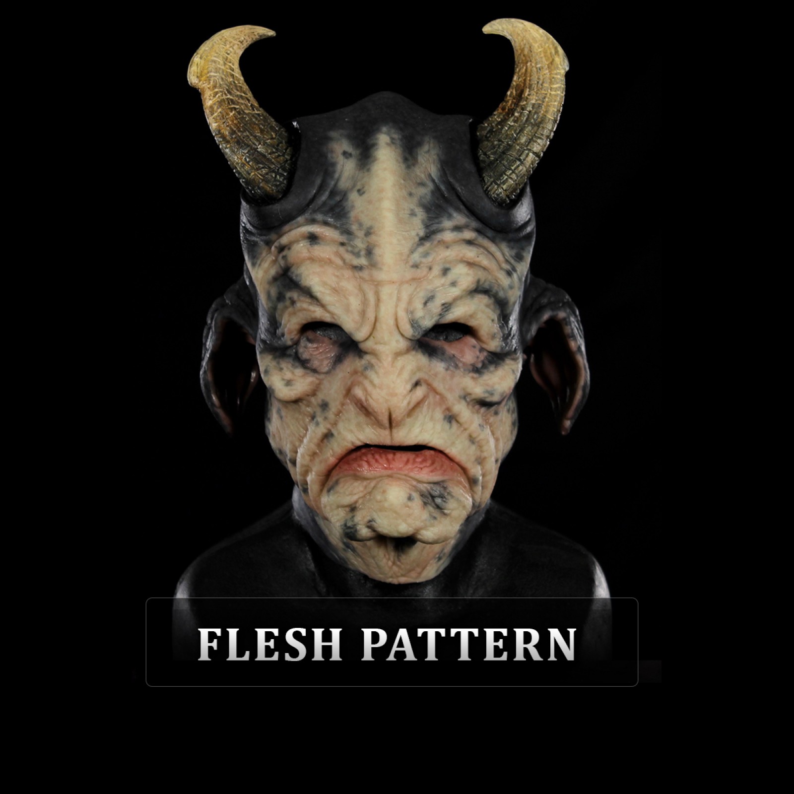 Baphomet Silicone Half Mask