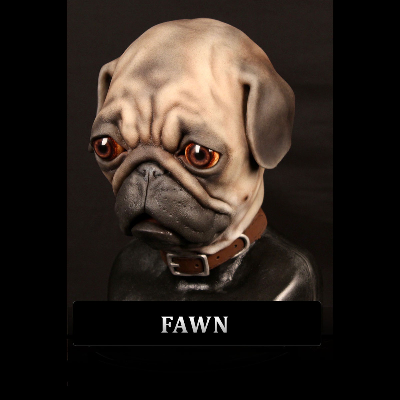 Pug Silicone Half Mask