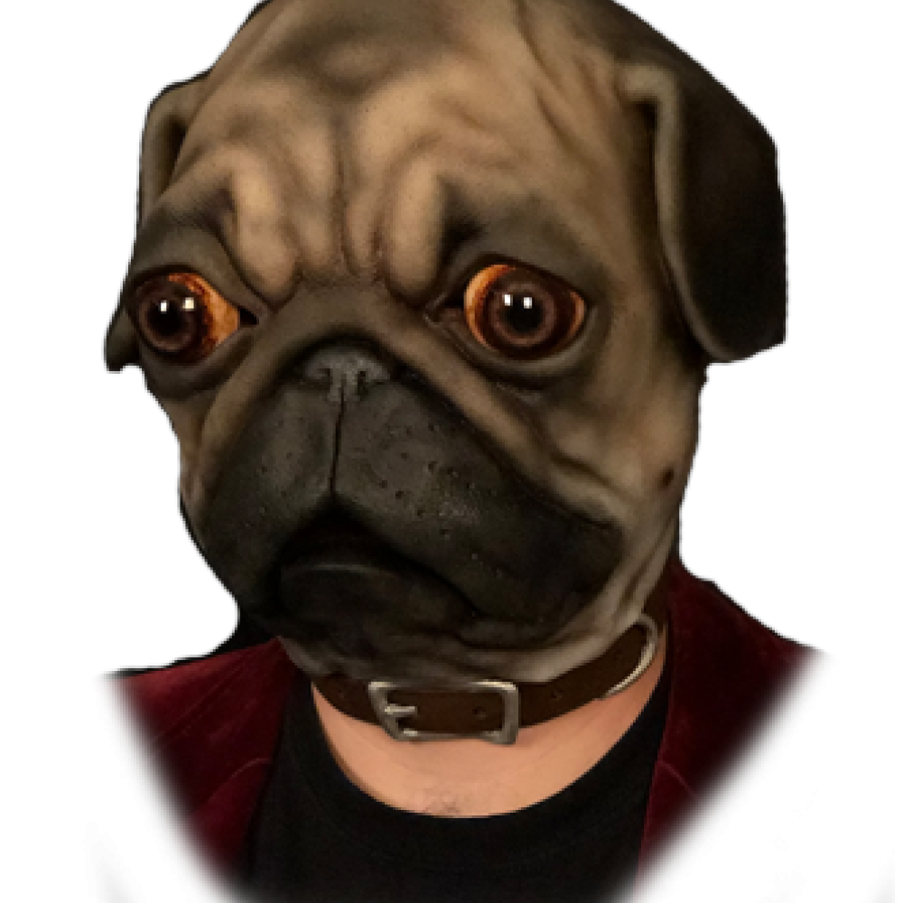 Pug Silicone Half Mask