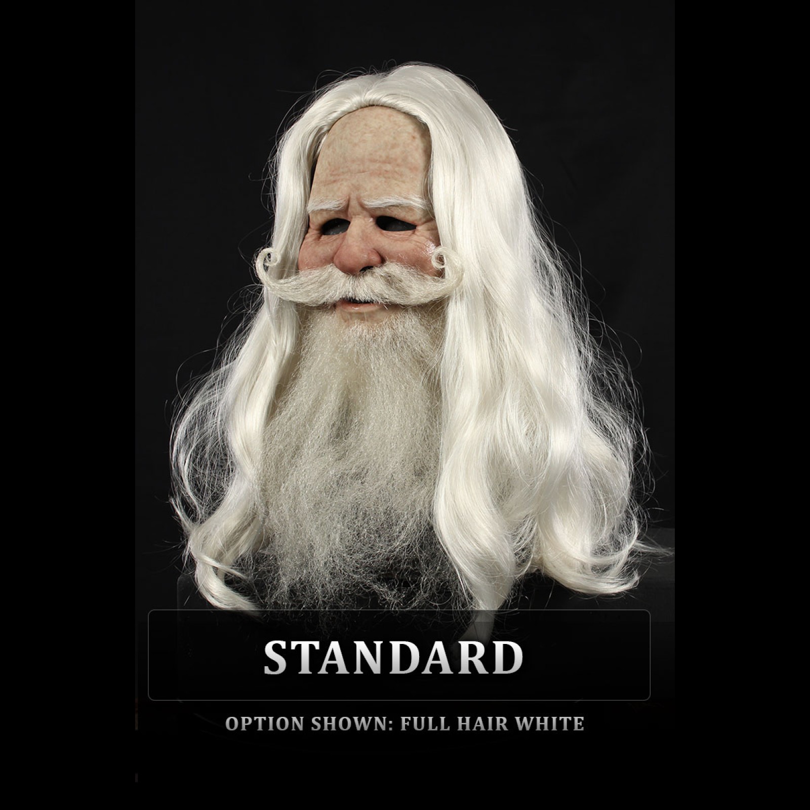 Santa Silicone Half Mask