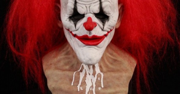 IN STOCK - Giggles Demon Clown with Hair