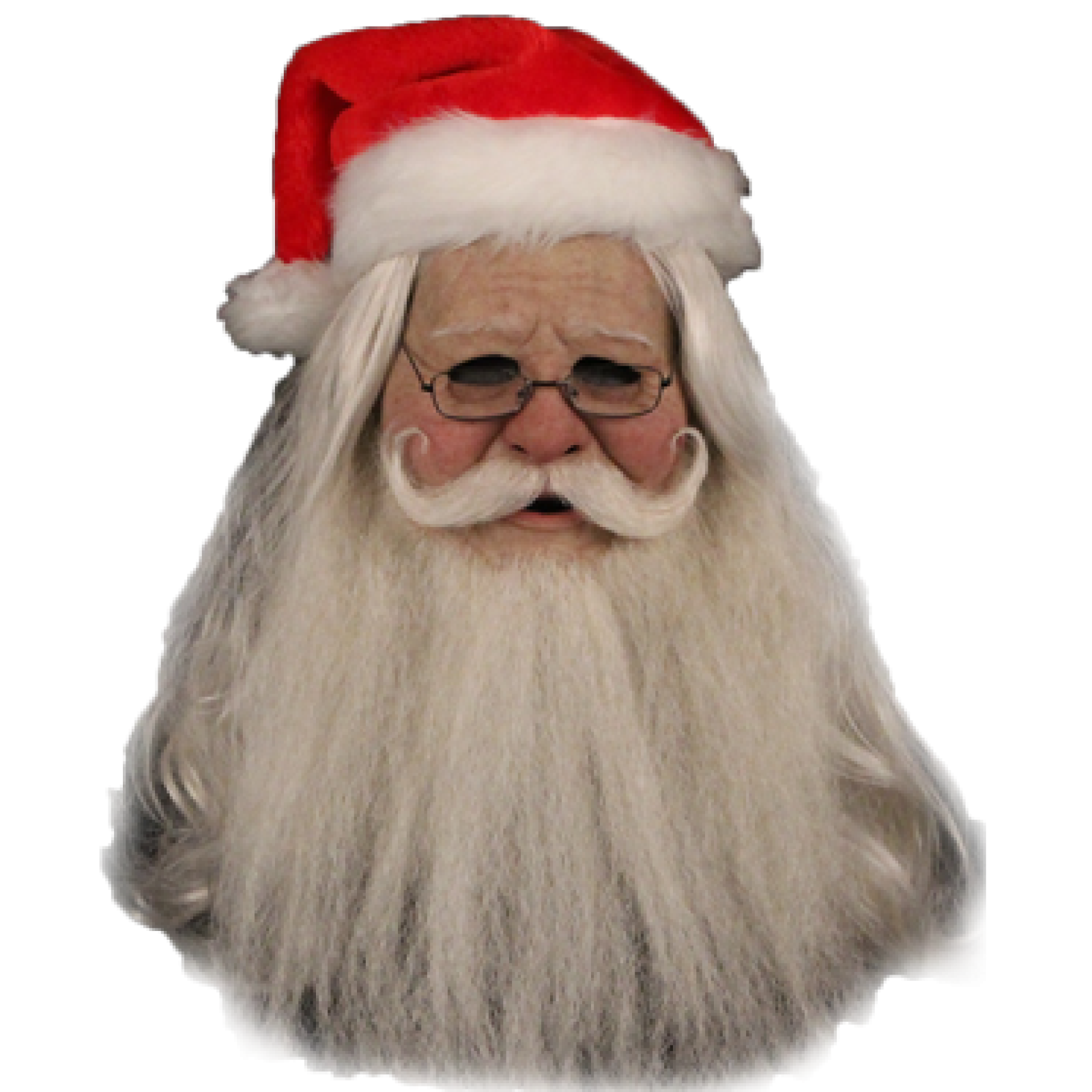 Santa Silicone Half Mask