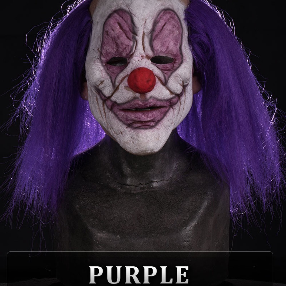 Whispers the Clown Silicone Half Mask