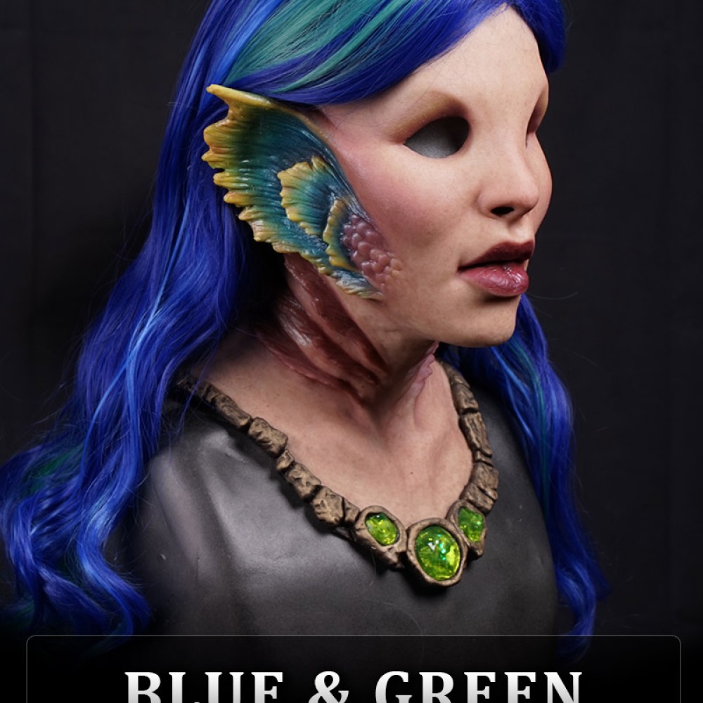 Mermaid Female Fit Silicone Mask