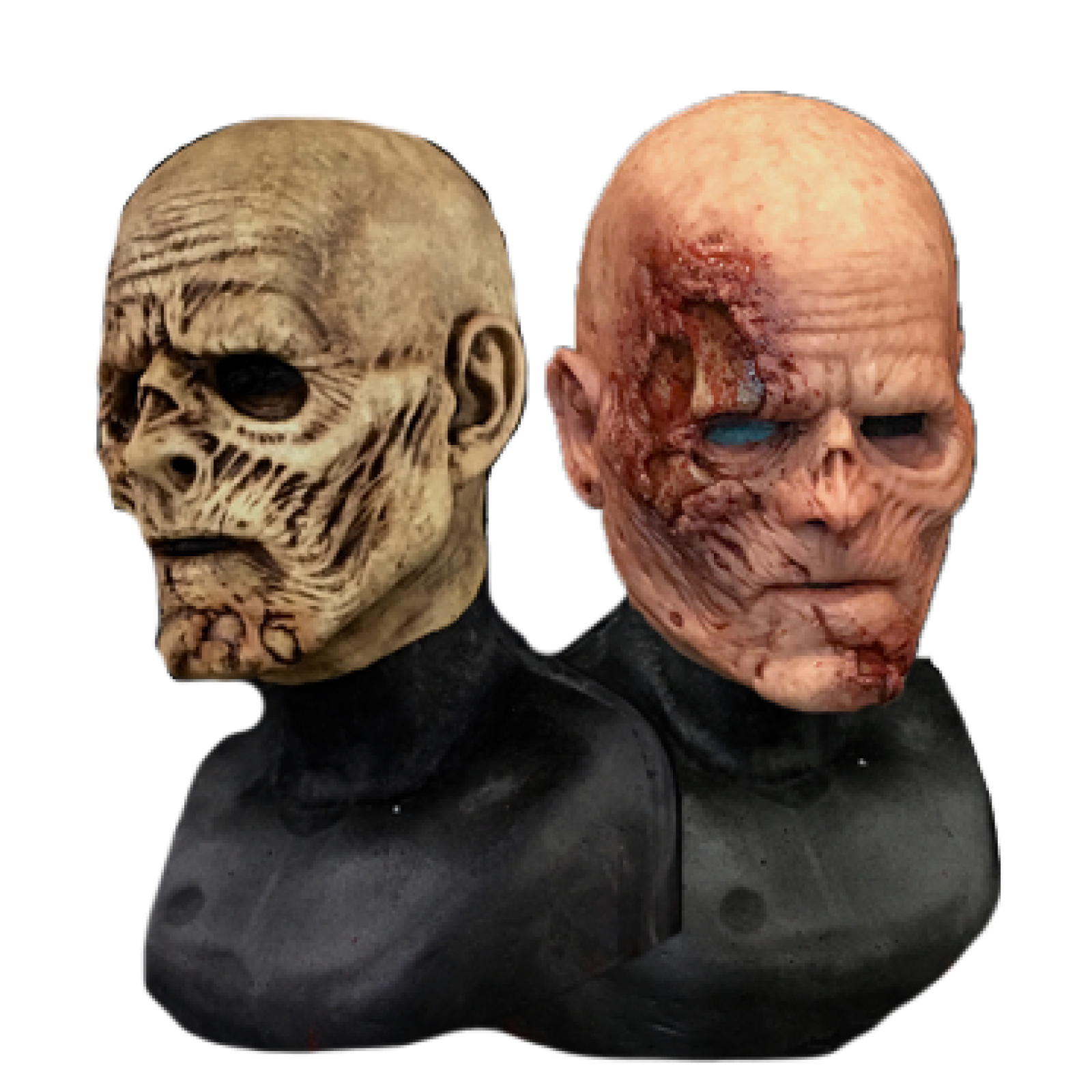 Decayed Silicone Half Mask