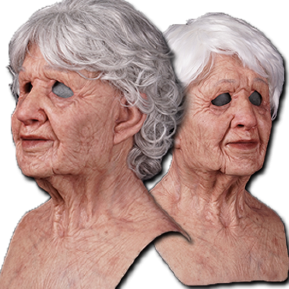 Grandma Female Fit Silicone Mask