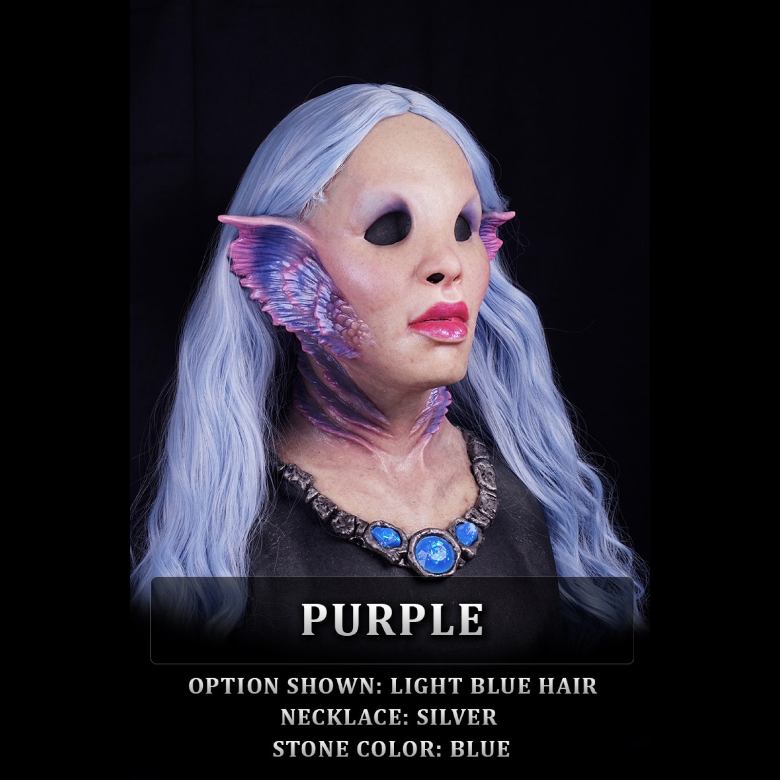 Mermaid Female Fit Silicone Mask