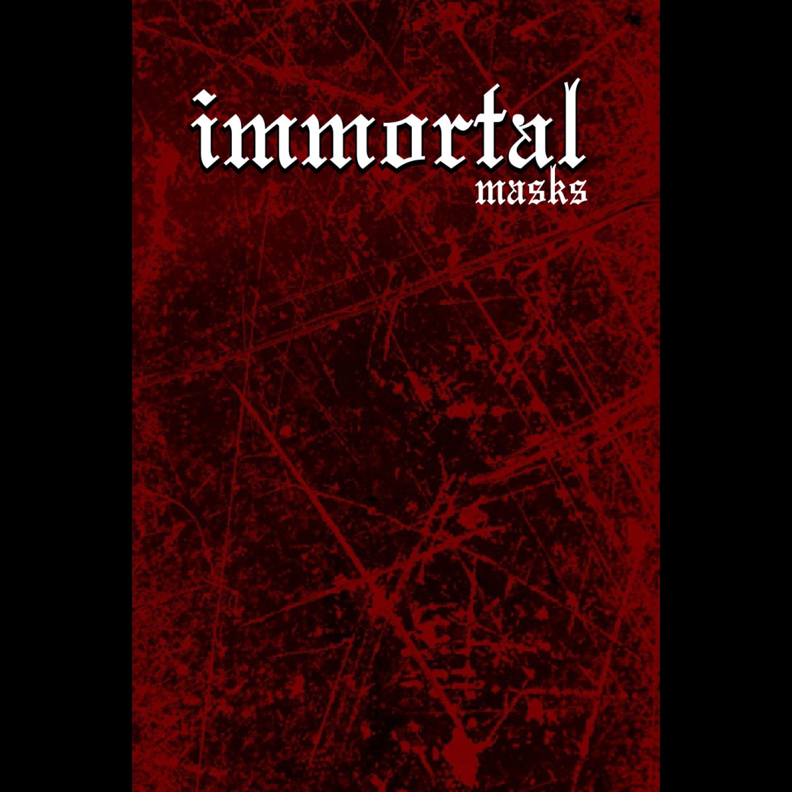 Immortal Logo Cloth Face Mask